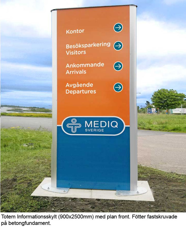 Hänvisningsskyltar & Kontorsskyltar | Skyltkoncept