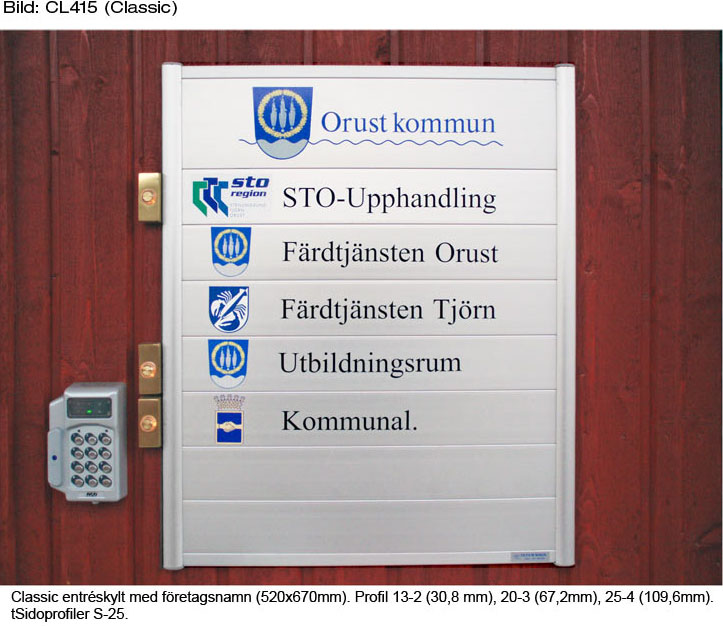 Hänvisningsskyltar & Kontorsskyltar | Skyltkoncept